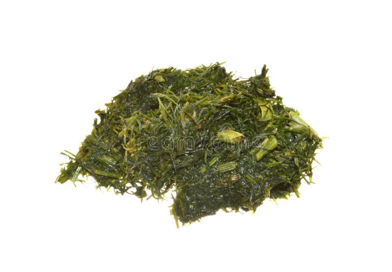 Perejil Seco Aislado Sobre Fondo Blanco Foto de archivo - Imagen de ...