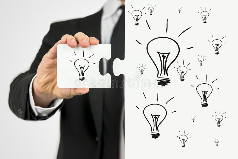 Perfeccionar una idea imagen de archivo. Imagen de estudiante - 41991749