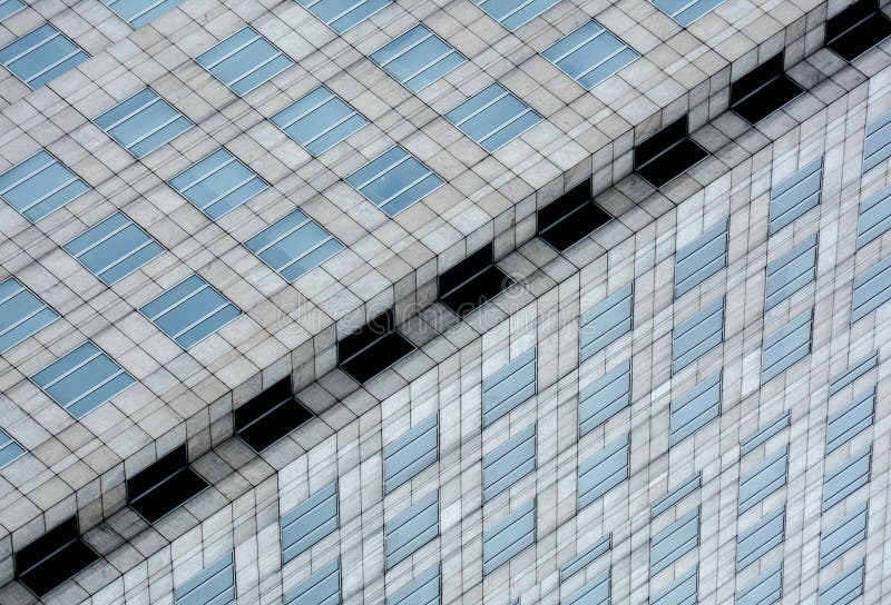 Perfect Architecture with Window Building Pattern. Stock Image - Image ...