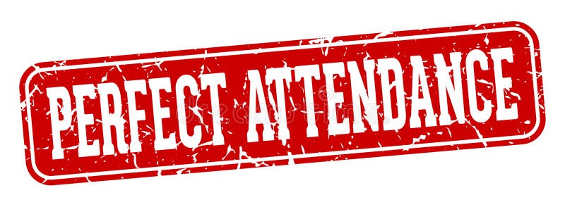 Perfect Attendance Stock Illustrations – 339 Perfect Attendance Stock ...