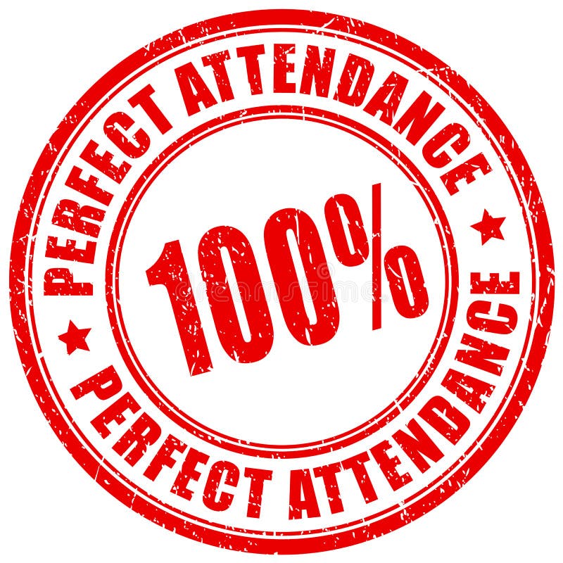 Perfect Attendance Stock Illustrations – 190 Perfect Attendance Stock ...