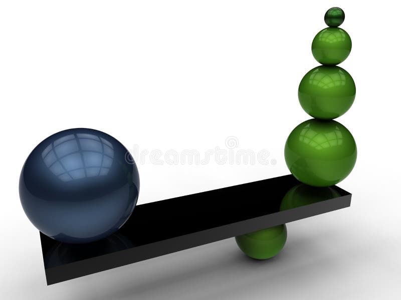Perfect balance stock illustration. Illustration of harmony - 13005473