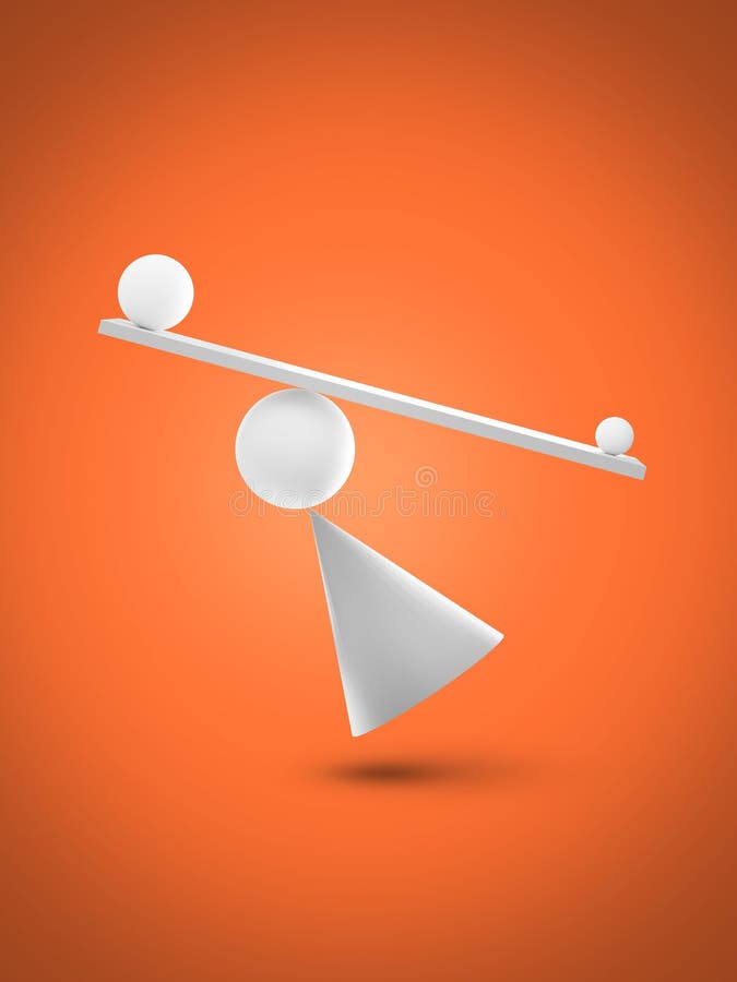 Perfect balance stock illustration. Illustration of harmony - 13005473