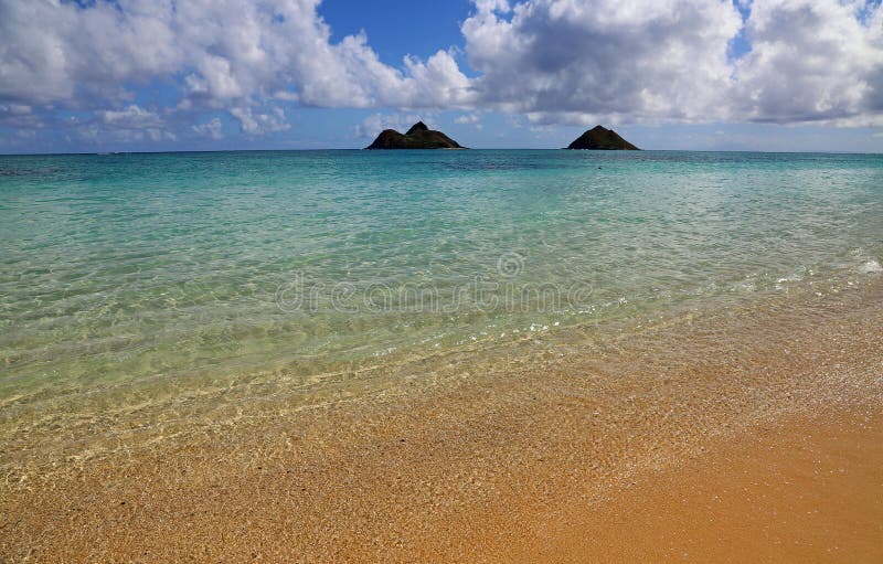 Perfect beach stock image. Image of clouds, beach, coast - 210235503