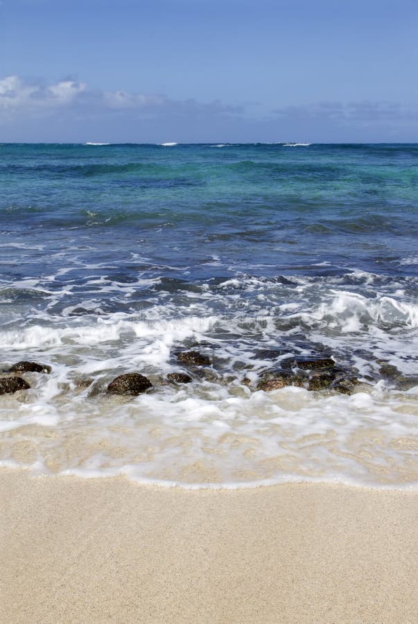 A Perfect Beach stock photo. Image of island, horizon - 43287812