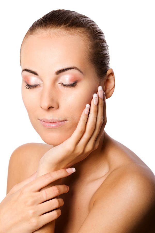 Perfect beautiful woman stock image. Image of camera - 15046749