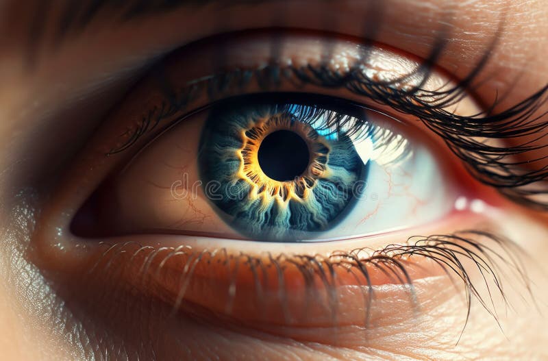 Perfect Blue Eye Macro in a Sterile Environment and Perfect Vision ...