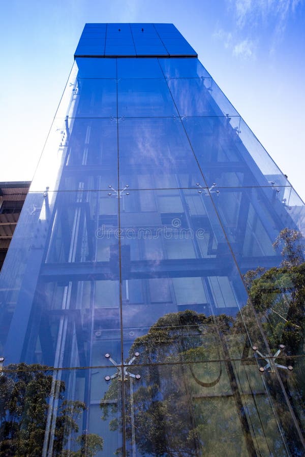 Perfect Blue Glass High-rise Stock Photo - Image of city, modern: 57863382