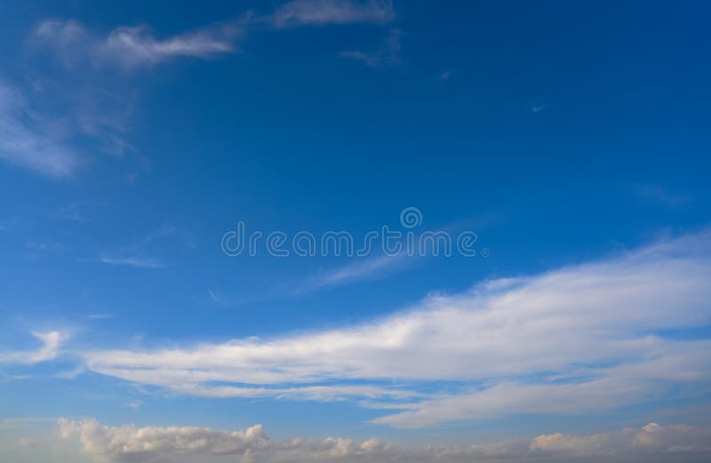 Perfect blue sky stock image. Image of heaven, autumn - 137048959