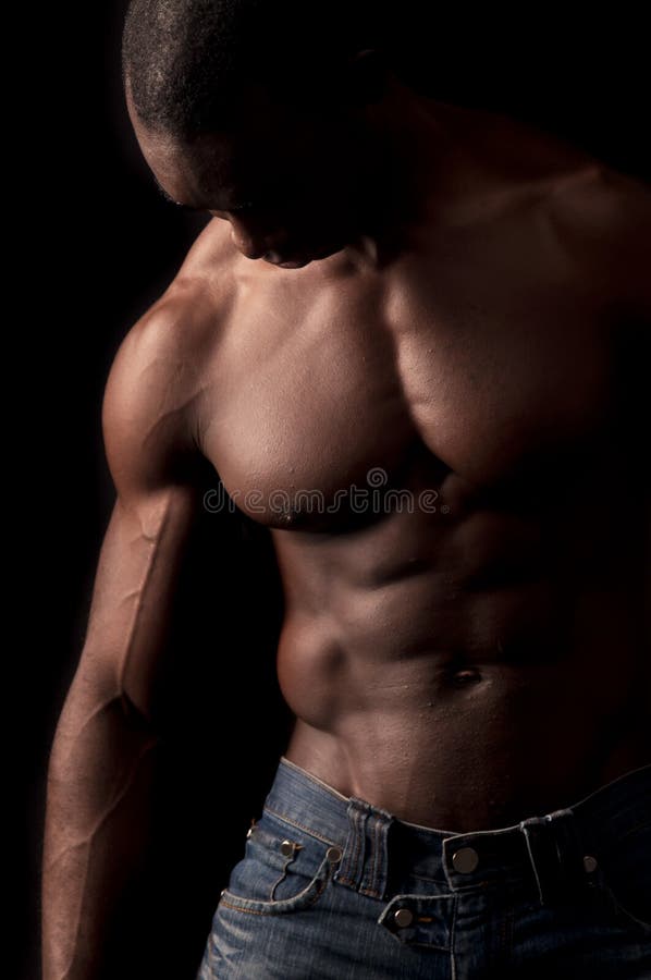 Man exposing abdomen 2 stock photo. Image of belt, body - 6748612