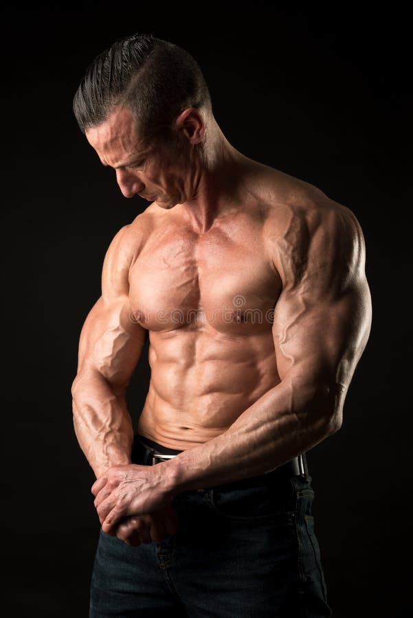 Perfect body stock image. Image of model, fitness, sportsman - 99495589