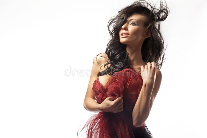 Perfect Brunette Beauty Stock Image Image Of Erotic 24154667