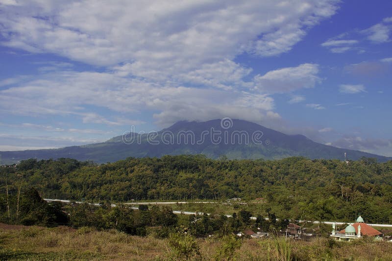 Clear ungaran mountain stock image. Image of beautiful - 93657691