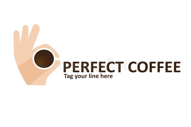 Perfect Coffee logo stock vector. Illustration of abstract - 101833095