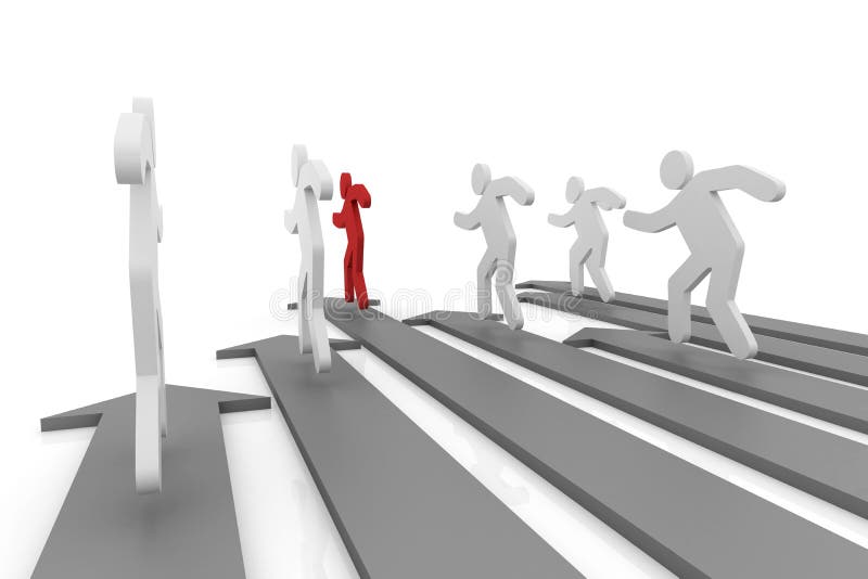 Perfect Competition Concept Editorial Stock Photo - Illustration of ...