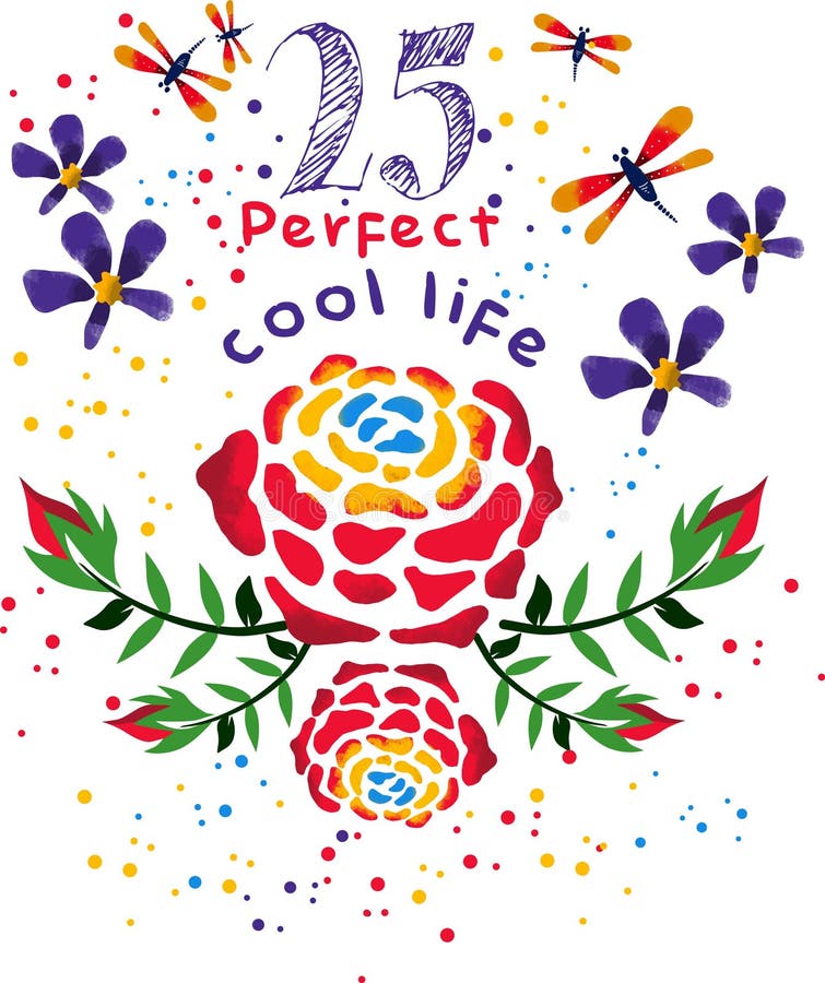 Perfect Cool Life Design Shirts Stock Illustrations – 3 Perfect Cool ...