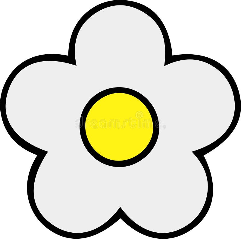 Daisy-Like Flowers Vector stock vector. Illustration of logo - 263148597