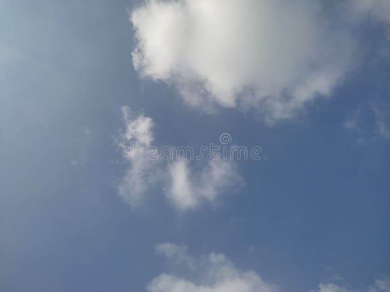 A Perfect Day with Blue Sky. Stock Image - Image of plain, horizon ...