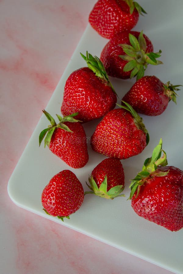 The Perfect and Delicious Strawberries of Quebec Stock Image - Image of ...