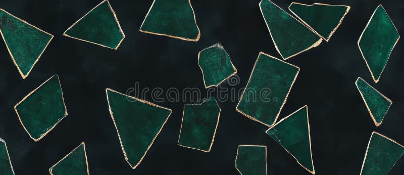Perfect for Design and Creative Projects, a Green Mosaic Tile ...