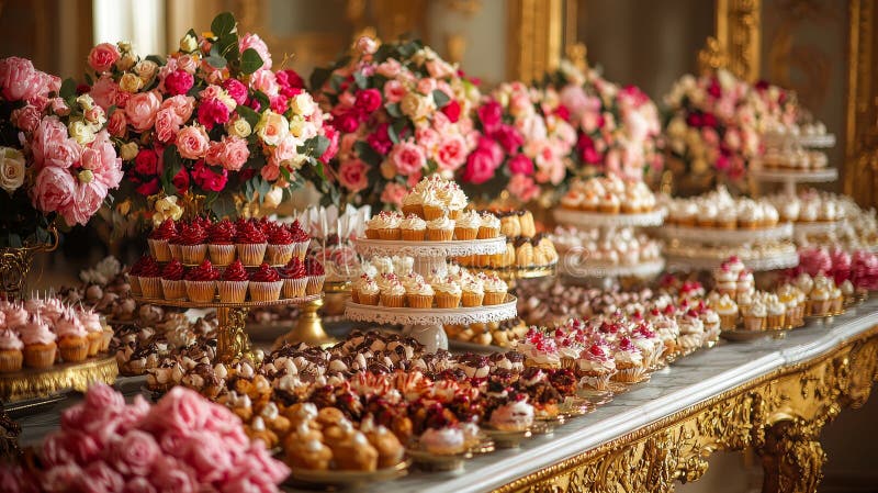 The Perfect Dessert Display for a Celebration Event Featuring a Variety ...