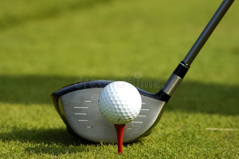 The perfect drive stock image. Image of head, club, golfing - 226721