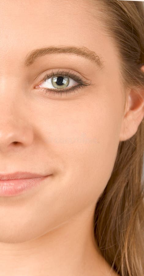 Perfect face stock image. Image of body, young, eyebrow - 2738359