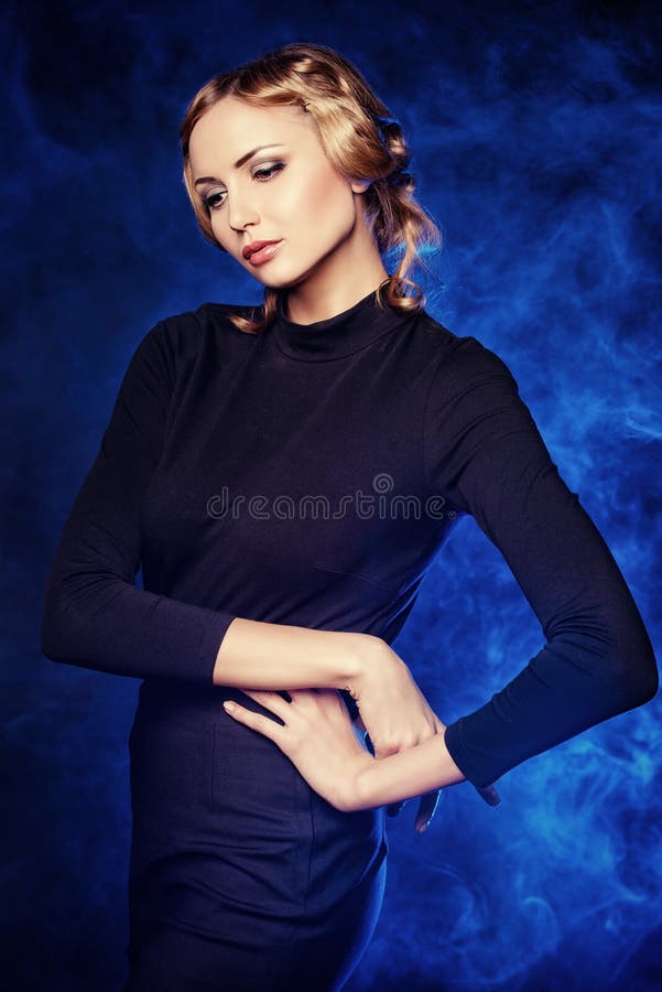 Perfect figure stock image. Image of emotion, lady, attractive - 36698833