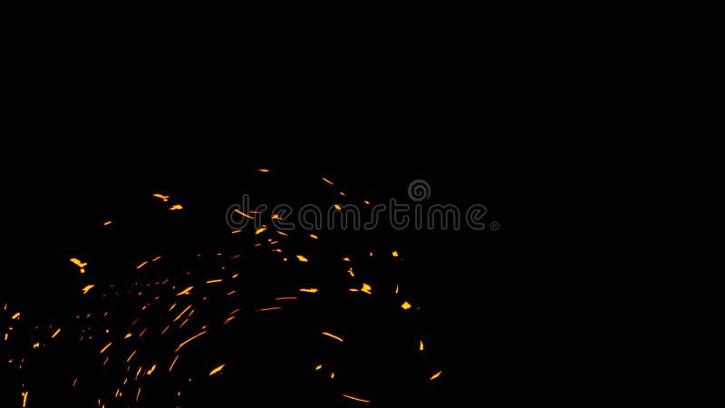 Perfect Fire Particles Embers Texture. Abstract Flying Sparkle Overlays ...