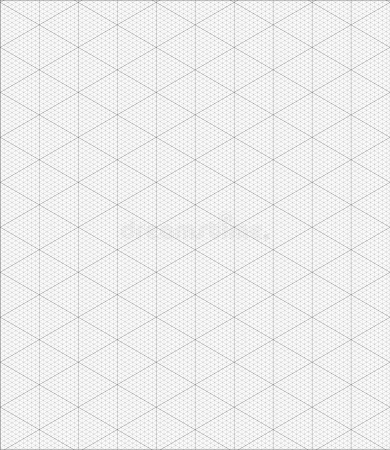 Isometric Grid for Creating Accurate Isometric Vectors. Stock Vector ...