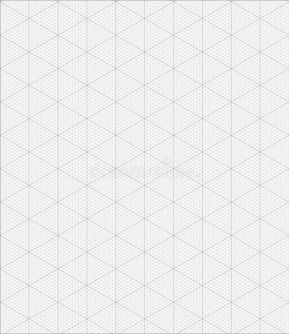 Isometric Grid for Creating Accurate Isometric Vectors. Stock Vector ...