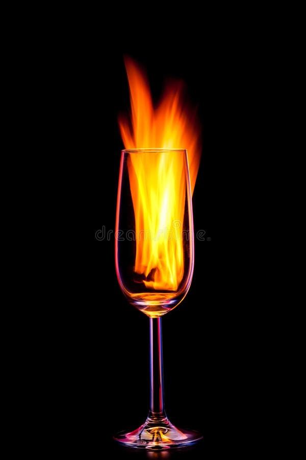 Perfect glass stock photo. Image of burning, cool, freshness - 48856952