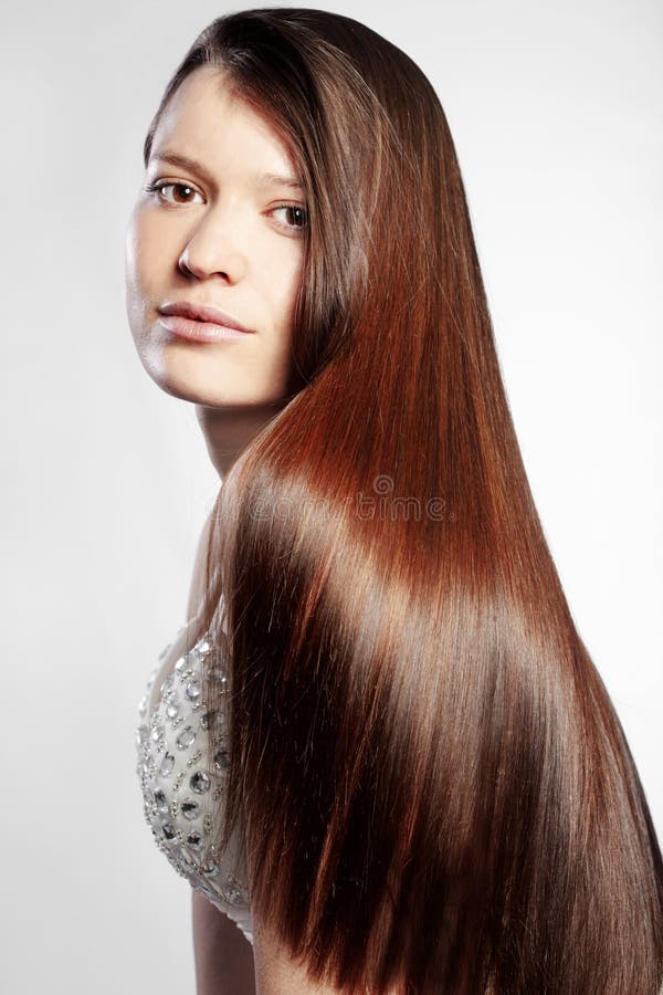 Perfect hair stock image. Image of healthy, fashion, female - 28641519
