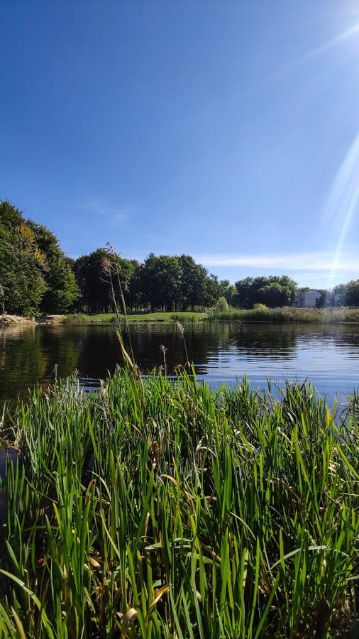 Perfect Lake in Mountains stock image. Image of idyllic - 31250385