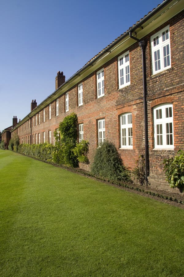 Perfect lawn and houses stock photo. Image of blue, bush - 11716110