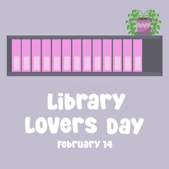 For the Perfect Library Lovers Day Celebration, Use this Vector Image ...