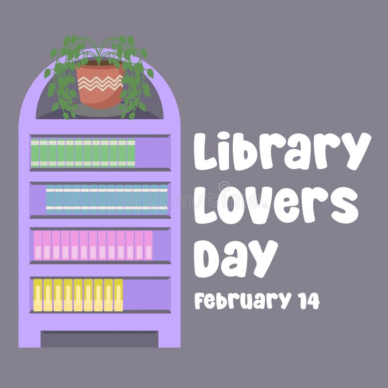 For the Perfect Library Lovers Day Celebration, Use this Vector Image ...