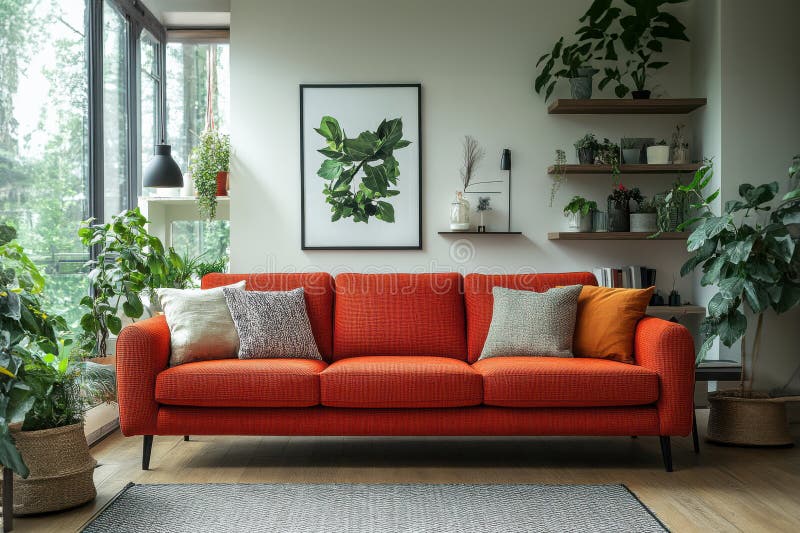 Perfect Living Room Layouts for Modern Homes. AI Generative Stock ...