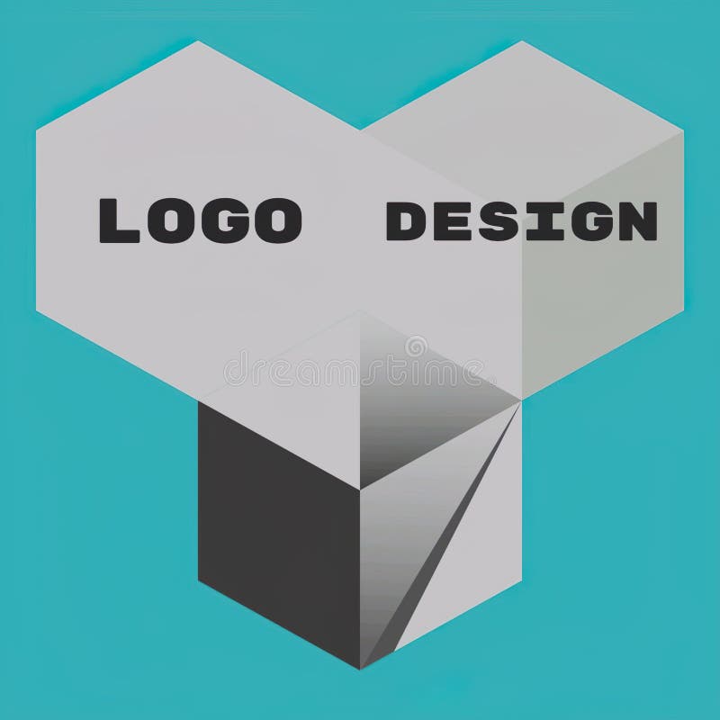 Perfect logo design stock illustration. Illustration of cube - 199226308