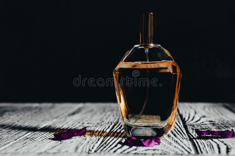 Orange Perfume without Labels Stock Photo - Image of elegant, perfumes ...