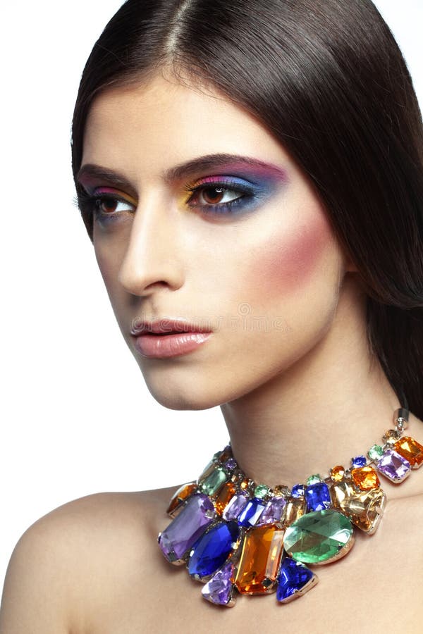 Perfect makeup stock photo. Image of beauty, eyes, closeup - 28625116