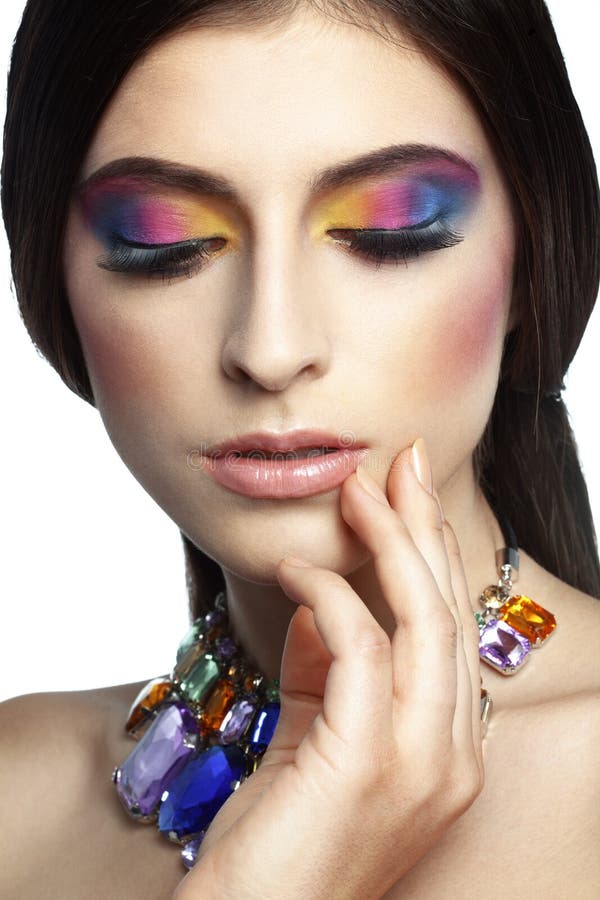 Perfect makeup stock image. Image of lips, cosmetics - 29439253