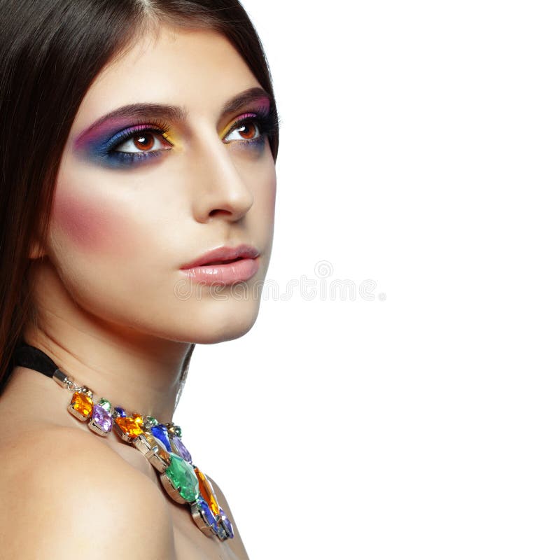 Perfect makeup stock photo. Image of closeup, model, elegance - 29295154