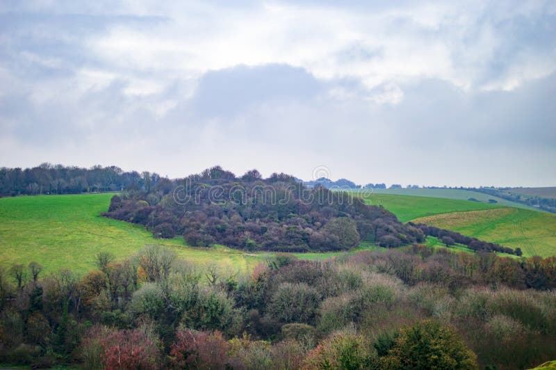The Perfect Meadows of England and Kent County Stock Image - Image of ...