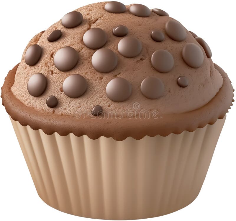 A perfect muffin 3d stock photo. Illustration of topping - 282644268