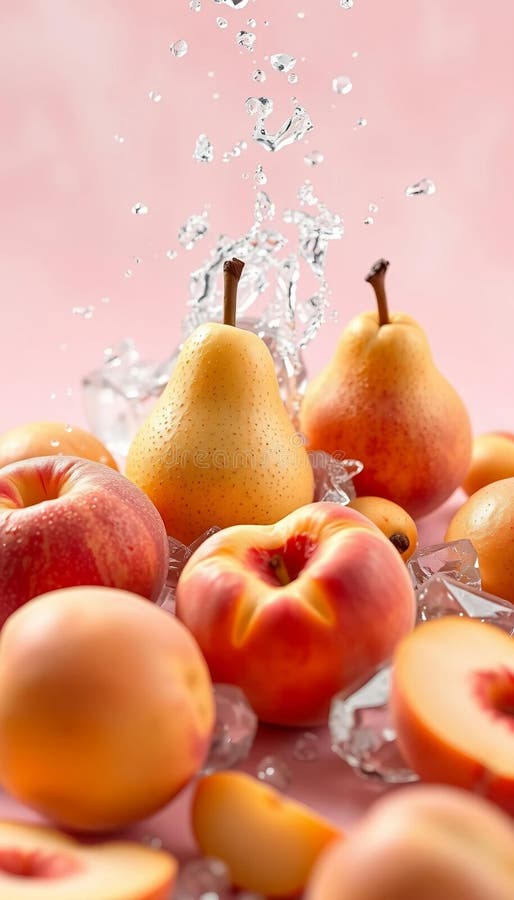 The Perfect Pair: Apples and Pears Celebration Stock Illustration ...