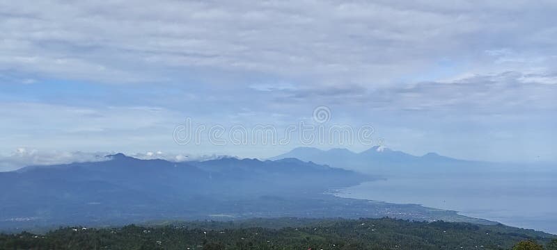 Perfect Paradise View in Bali Stock Image - Image of village, haze ...