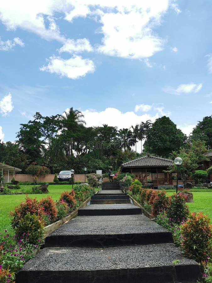 A Perfect Place To Have a Peace Soul Stock Image - Image of building ...