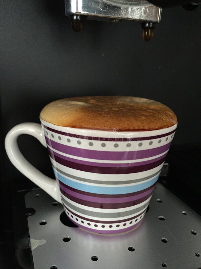 A perfect pull of espresso stock image. Image of demotasse - 66428355