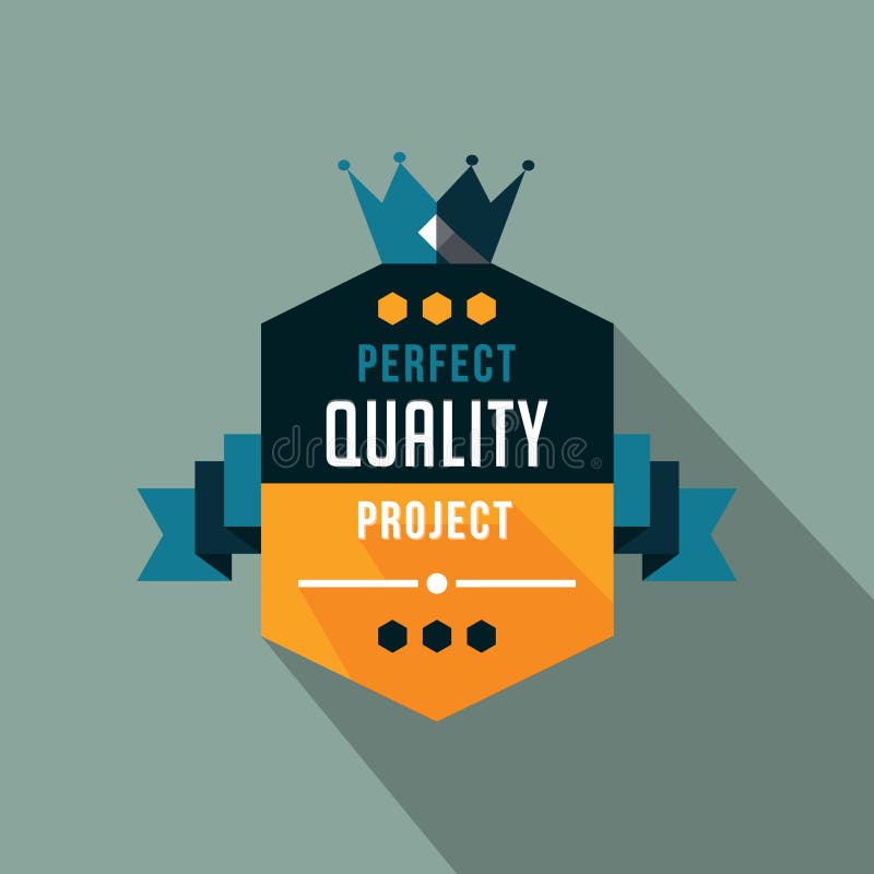 Perfect Quality Sign Icon. Element of Software Development for Mobile ...